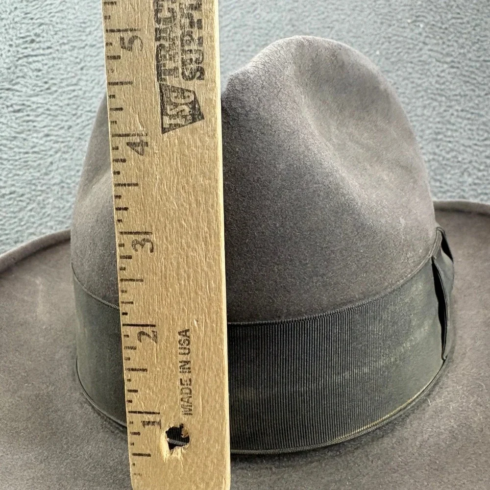 Stetson | Accessories | Vintage Stetson 3x Beaver Fedora Hat Mode Edge ...